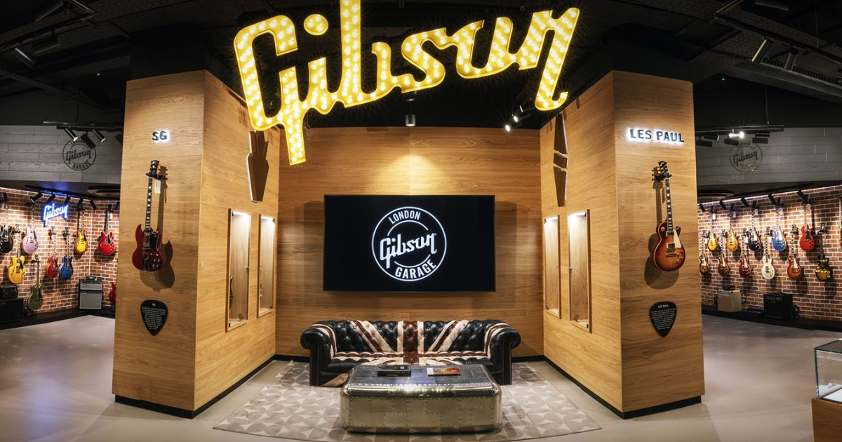 New London Gibson Garage Store and Special LP Custom | insounder.org
