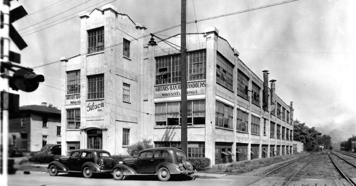 A Tour of the Former Gibson Factory in a Newly Discovered 1967 ...